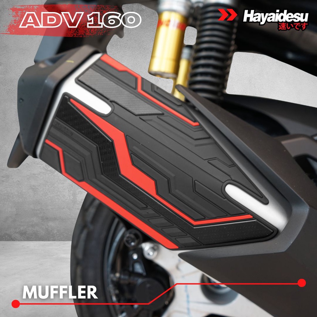 Honda ADV 160 Body Protector Muffler Exhaust Cover-HAYAIDESU | Shopee ...