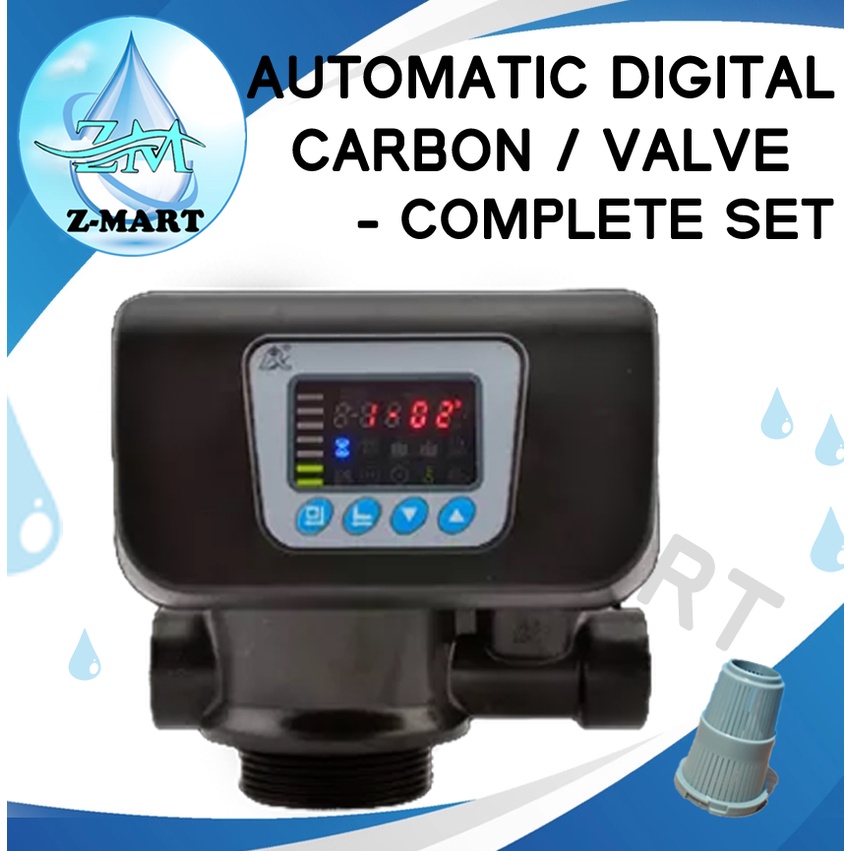 Automatic Head Softener or Carbon Valve Digital head Runxin | Shopee ...