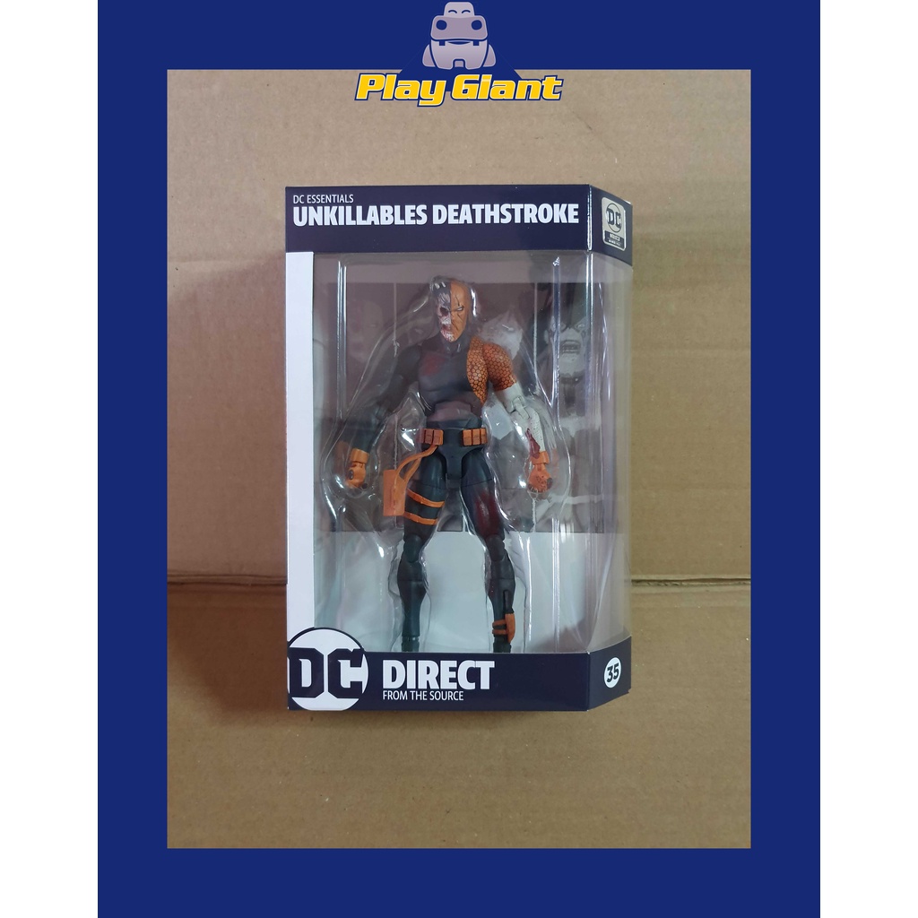 DC Essentials DCeased Unkillables Deathstroke Action Figure | Shopee ...