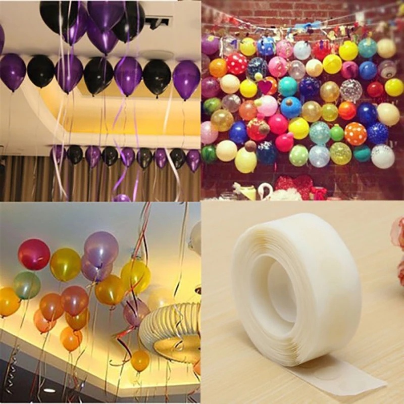 100 Point Balloon Dot Glue Dot Sticker Attached To Ceiling or Wall ...
