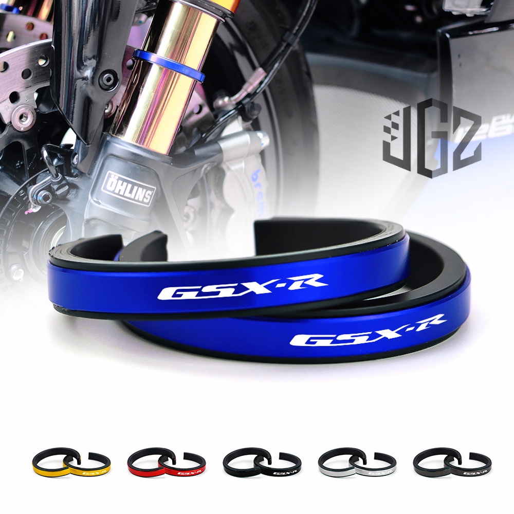 For SUZUKI GSX-R 400 600 750 1000 1100 Fork Tube Rings Motorcycle Front ...