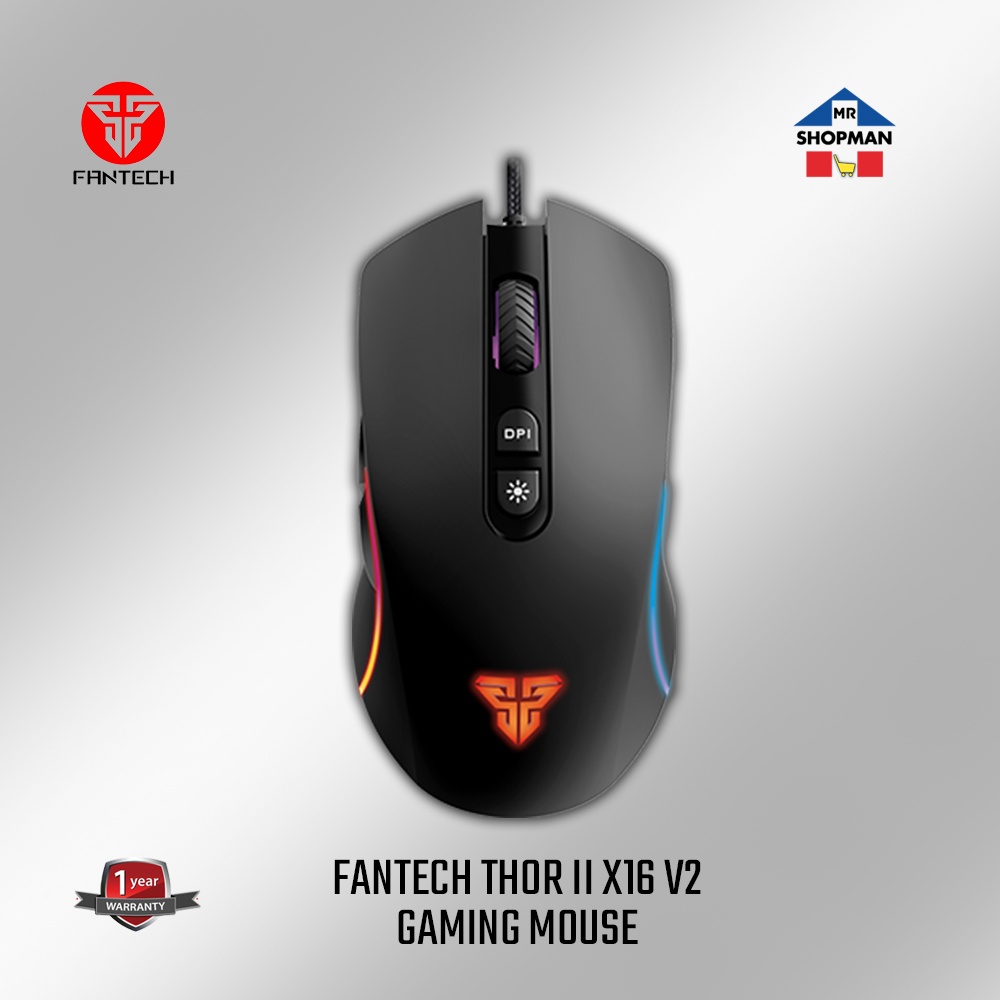Fantech Thor II X16 V2 RGB Gaming Mouse | Shopee Philippines