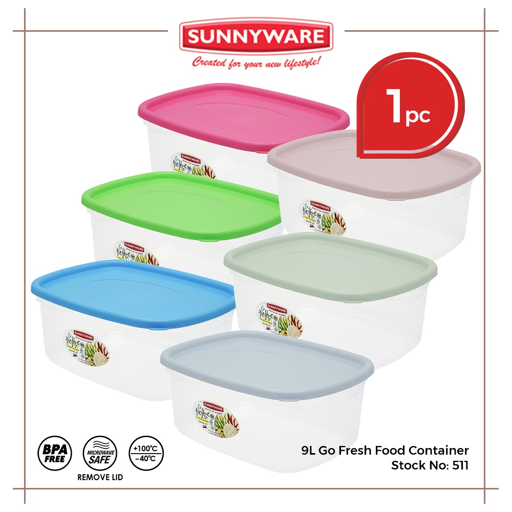 Sunnyware 511 9L Go Fresh Food Container | Shopee Philippines