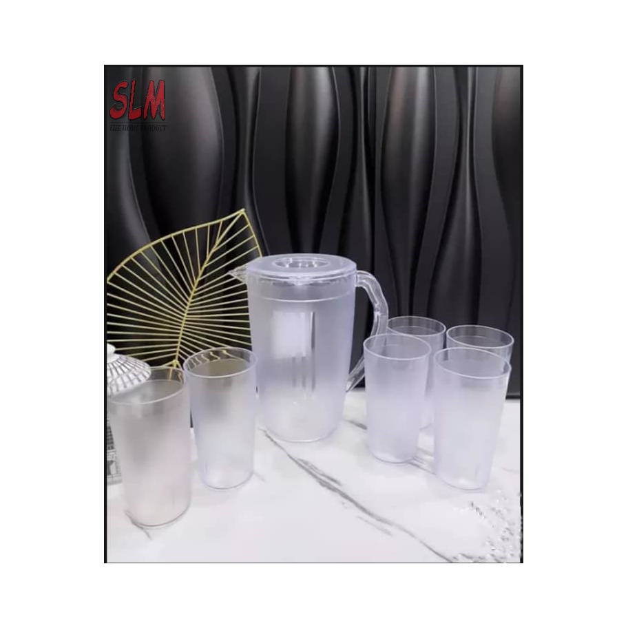 SLM Kitchenware Transparent Pitcher And Jollibee Style Cups Affordable ...