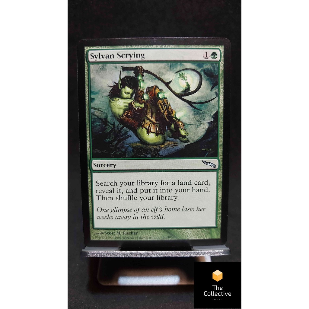 Magic the Gathering - MTG Card Game - Sylvan Scrying - Various - [GREEN ...
