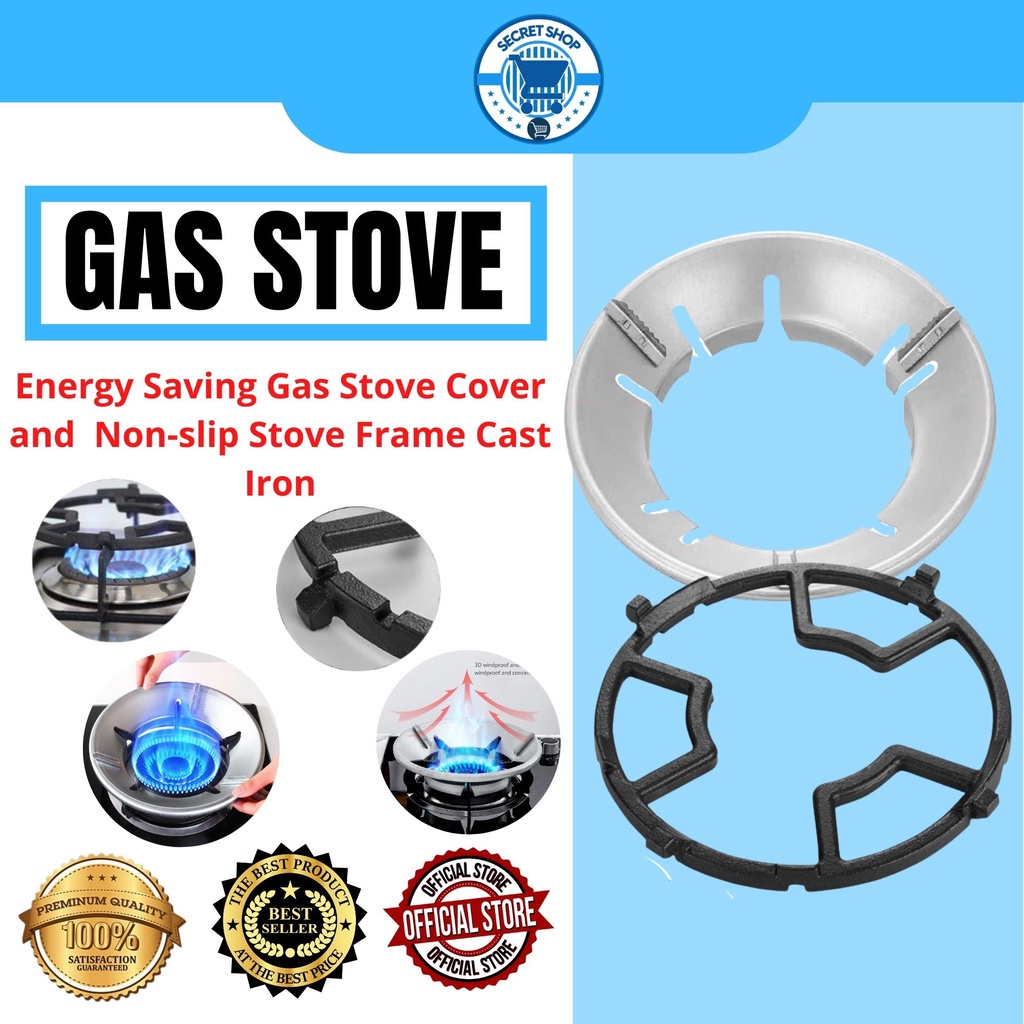 Original Kitchen Bundle, Energy Saving Gas Stove Cover and Non-slip ...