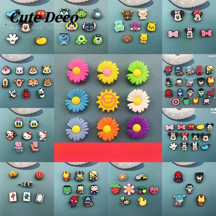 【Cute Deco】Cartoon Animation (10 Types) Cat and Mouse / Mickey / Cherry ...
