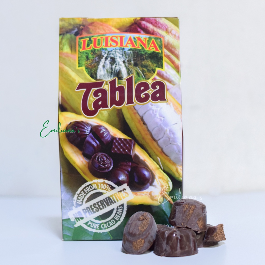Luisiana's Organic Tablea Dark Chocolate Natural Pure Cacao Beans 120g ...
