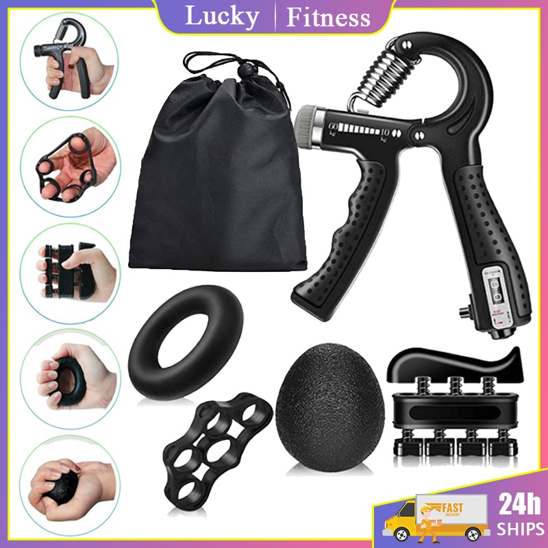 5pcs/set Hand Grip Strengthener hand gripper hand grip exercise ...