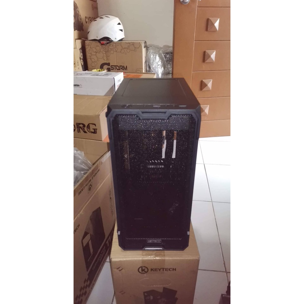 Keytech T100 Mini Gaming Case Mitx Matx | Shopee Philippines