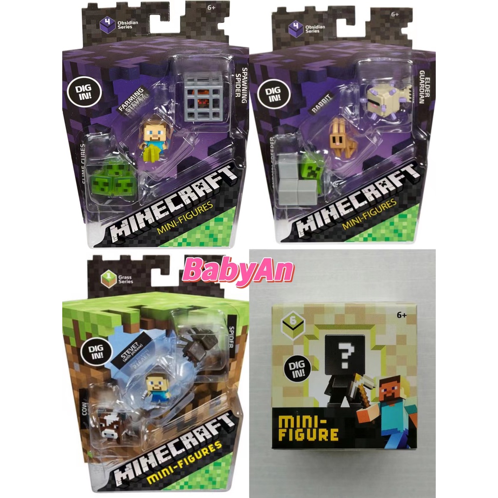 Minecraft Mini Figure 3-Pack | Shopee Philippines