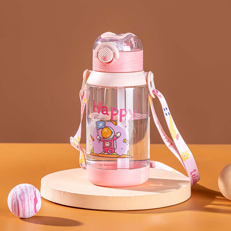 READY STOCK 700ML Botol Air Kanak-kanak Kids Water Bottle With Straw ...