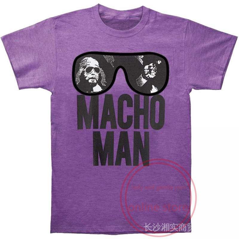 Macho Man Randy Savage WWE Purple Mens T shirt TYRA | Shopee Philippines