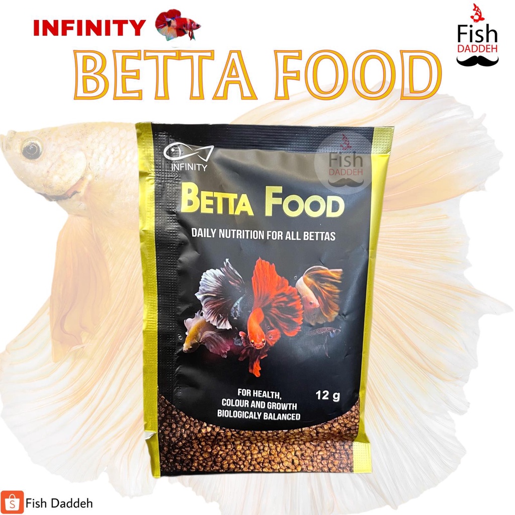 Infinity Betta Fish Food 12g | Shopee Philippines