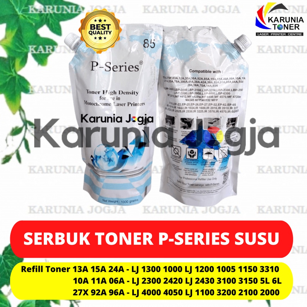 P-Series Toner Powder White Packaging 10A 11A for Laserjet 2410 LJ 2420 LJ 2430 LJ 2300 ...