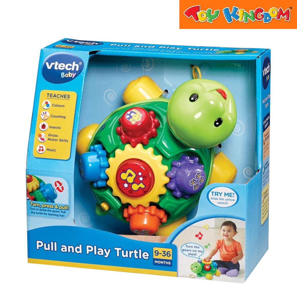 VTech Pull and Play Turtle | Shopee Philippines