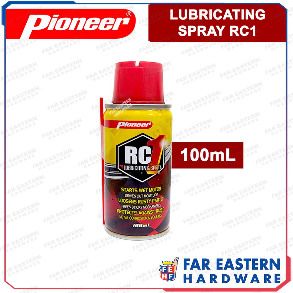 PIONEER Lubricating Lubricant Spray RC1 100mL | Shopee Philippines