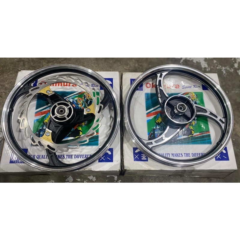 Okimura Mags Raider J 110 / PRO / SMASH 115 (Pair) | Shopee Philippines