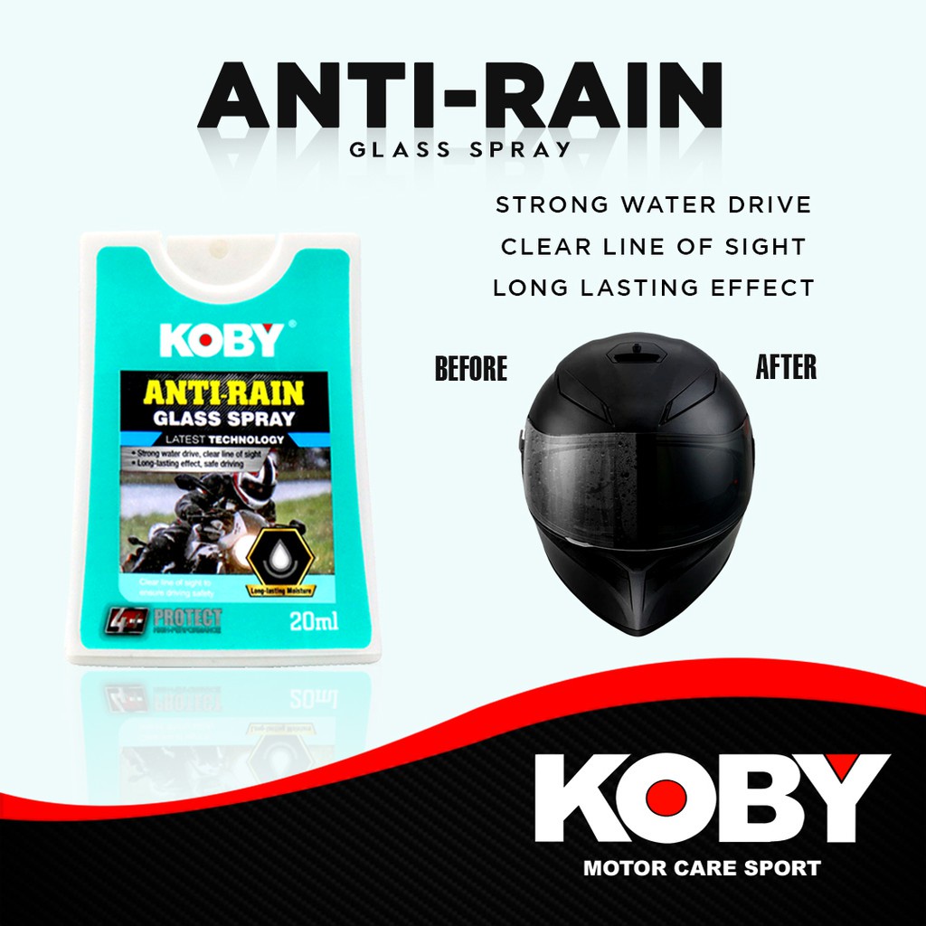 Knight Motorcycle Parts Accessories Koby Anti Rain Treatment Latest ...