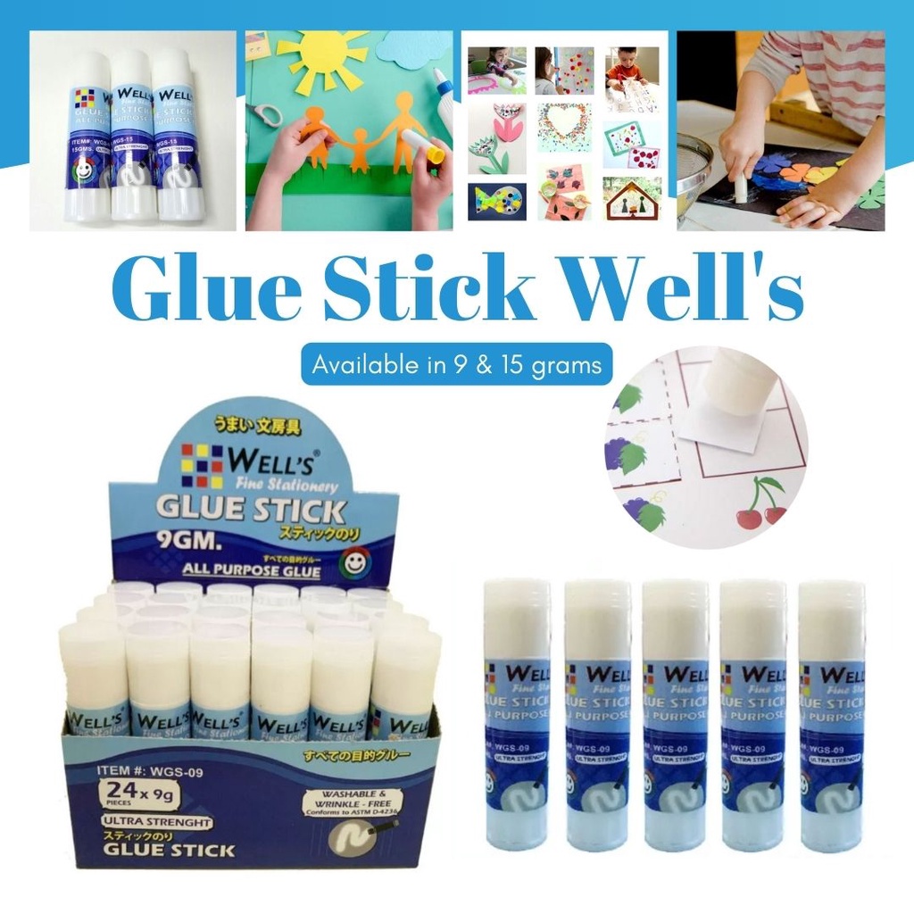 Homeflix Glue Stick Well's I Art and Craft Materials I Office Supplies ...