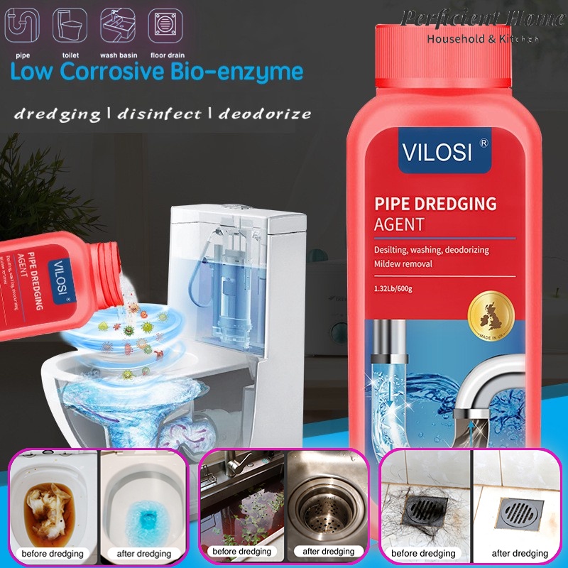 Powerful Clog Remover 600g Dissolves Grease Hair and Food Residue ...