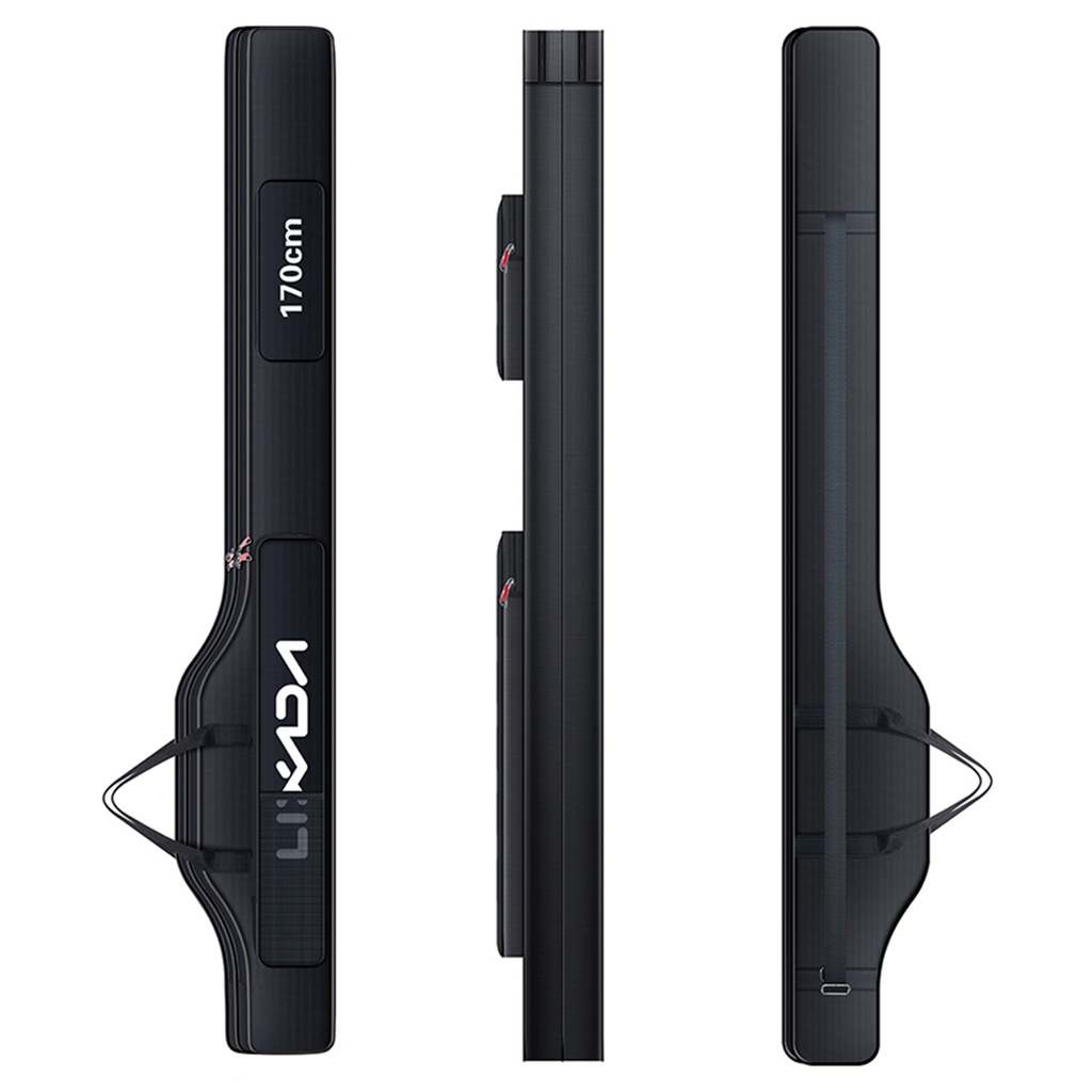 [Lixada Newest] 190cm Fishing Bag Portable Folding Fishing Rod Reel Bag Fishing Pole Gear Tackle ...