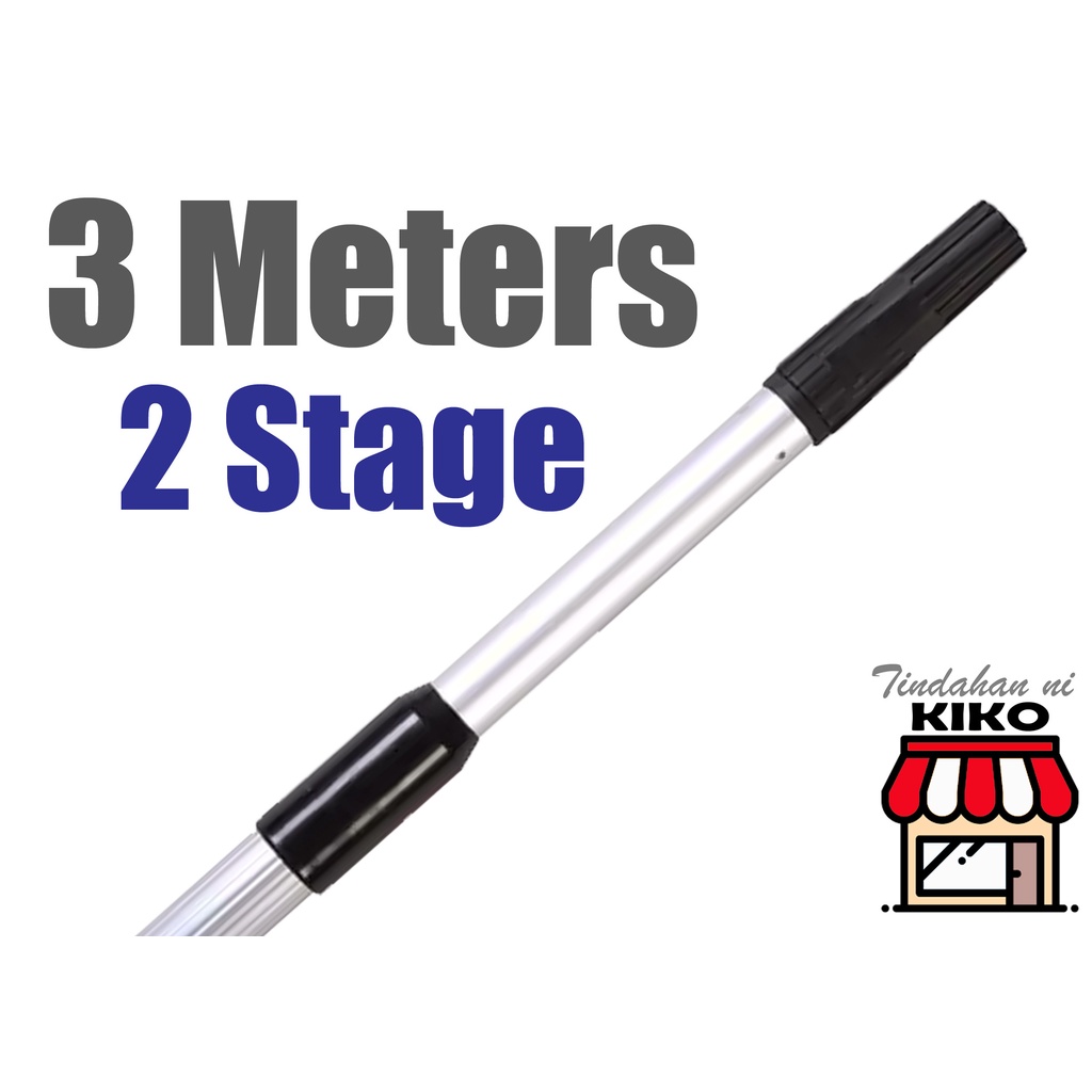 Paint Roller Brush Aluminum Extension Pole, Aluminum Telescopic Pole, 3 ...