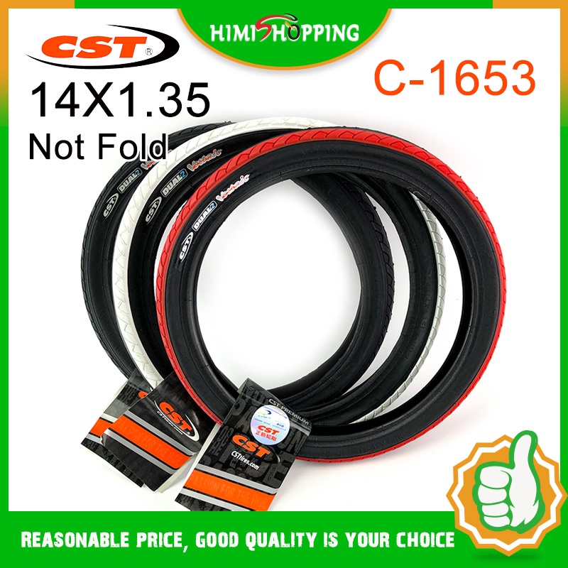 1PC CST Tires 14 inch small wheel diameter inner and outer tires 14X1 ...