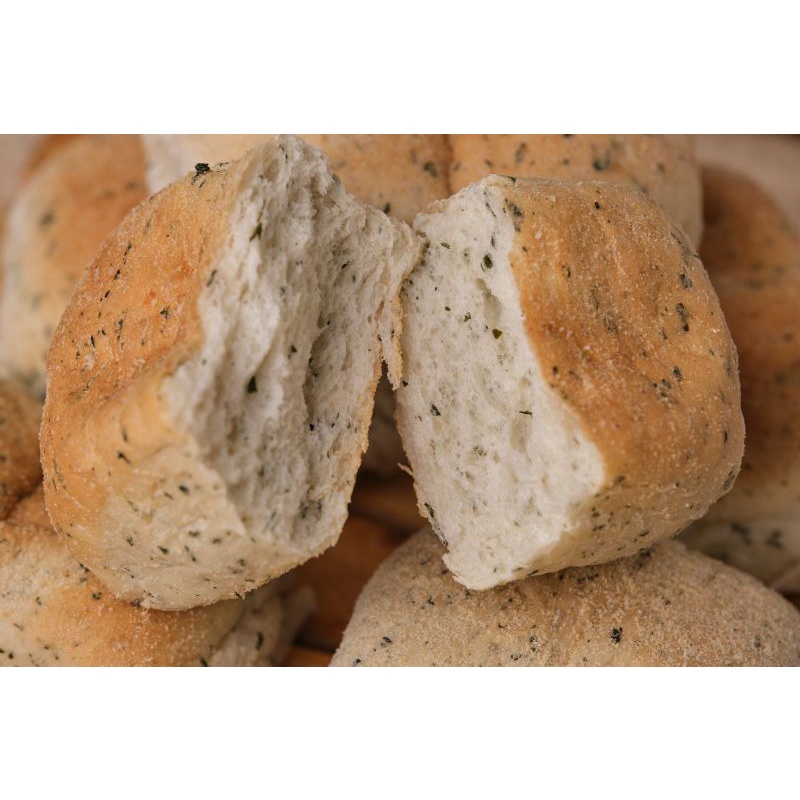 Almond Spinach Pandesal 6pcs (SUGAR-FREE/GLUTEN-FREE/LOW-CARB) | Shopee ...