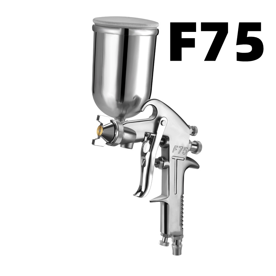 F75 Air Spray Paint Gun, with Gravity Feed, Spray Gun Paint Sprayer for ...
