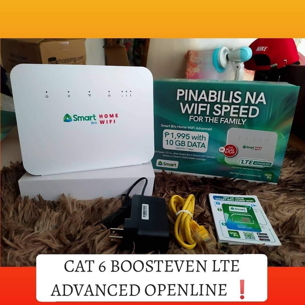 OPENLINE! Smart Bro R281 LTE-Advanced Home WiFi CAT6 (OPENLINE to ALL ...