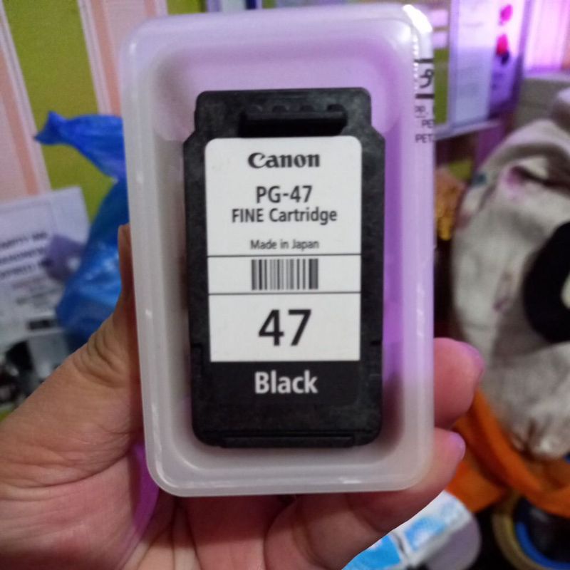 "Used / Empty" Canon CL-57 color / CL-57s / PG-47 black Empty ink ...