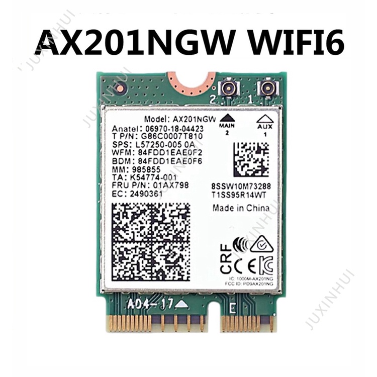 Intel AX210 WI-FI 6E 2400M Bluetooth 5.2 Dual Band 3000Mbps M.2 ...