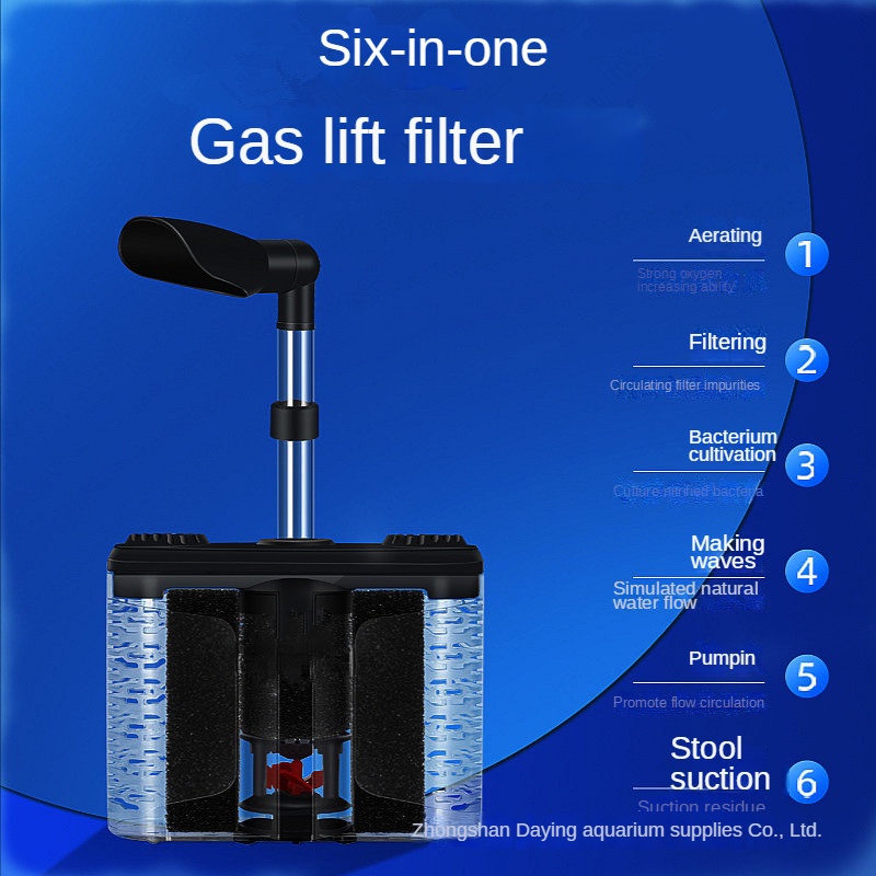 Water Goblin Fish Tank Filter Six In One Anti Hair Lift Toilet Cleaner ...