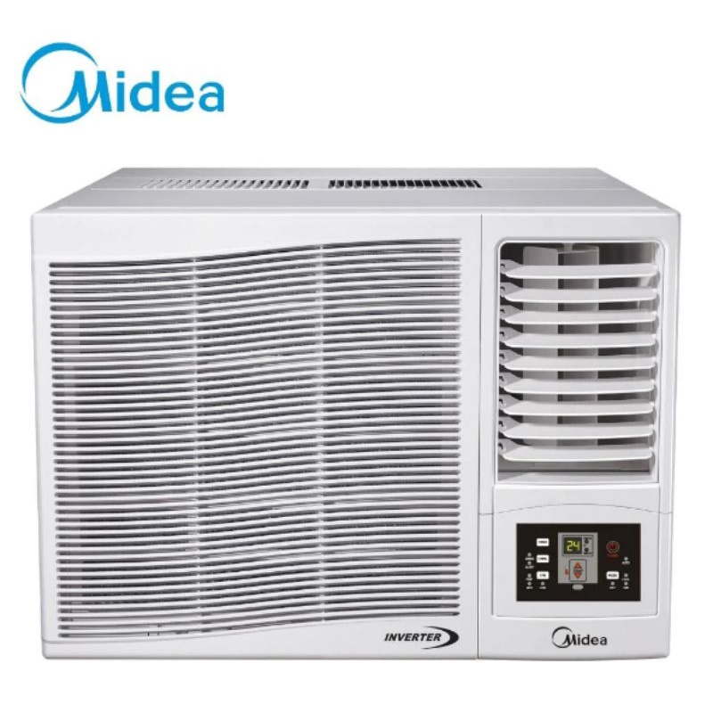 MIDEA 1HP to 1.5HP WINDOW TYPE INVERTER AIRCON WITH REMOTE CONTROL ...