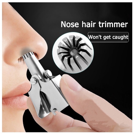 Manual Nose Hair Removal tools, Washable trimmer Comfortable To Use ...