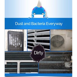 500ML Aircon Cleaner Spray Earth Aircon Coil Cleaner Aircon Cleaning ...