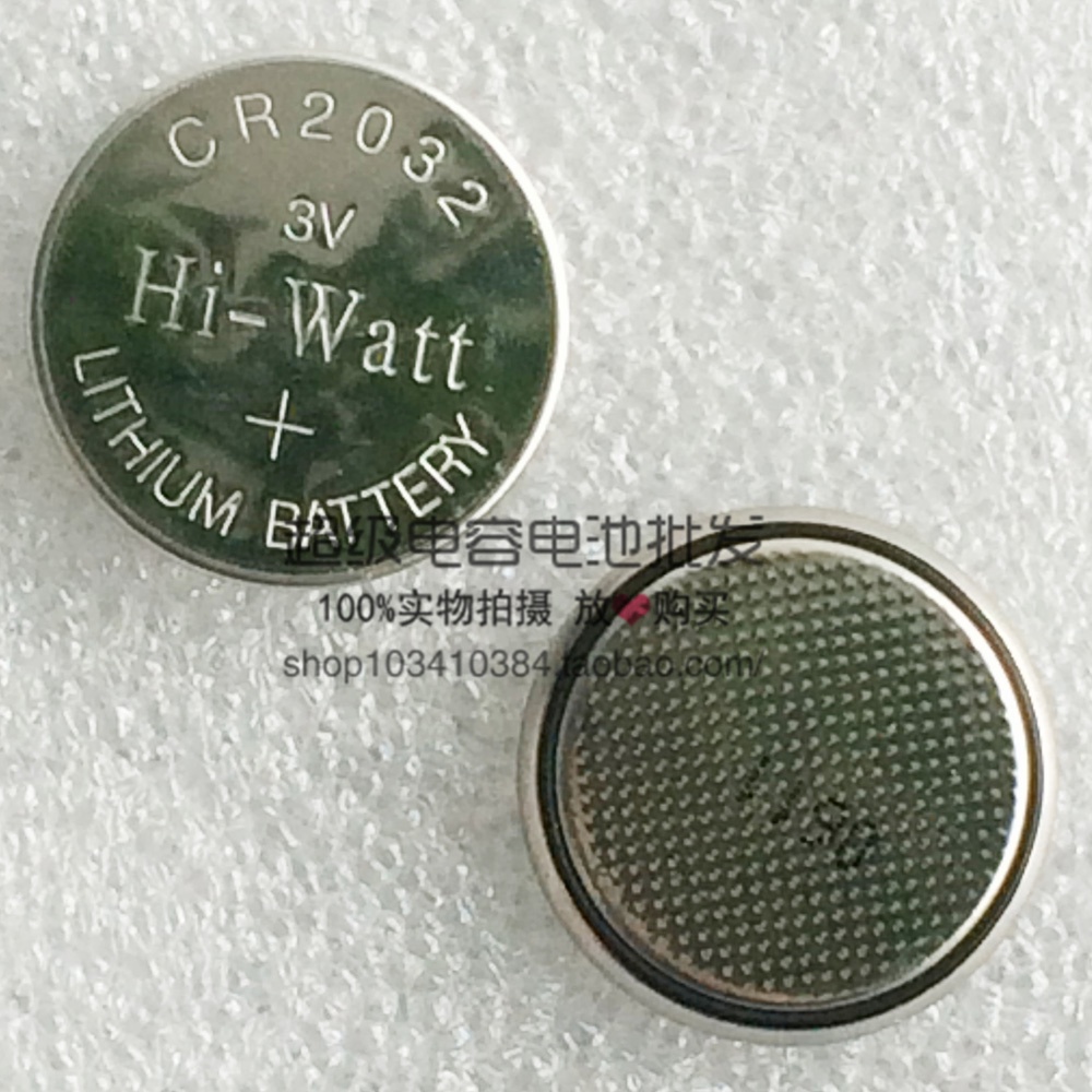 ~For New Hi-Wait High Power Button Battery CR2032 3V Automobile Remote ...
