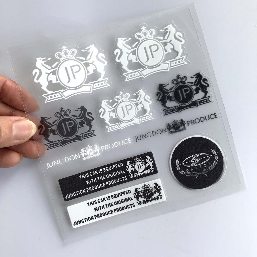 JUNCTION PRODUCE JP Car 3D Sticker Motorcycle Sticker Bike Sticker Body ...