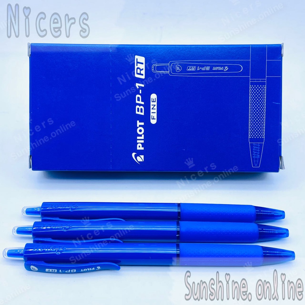 12pcs Original Pilot BP-1 RT Retractable Ballpen | Shopee Philippines