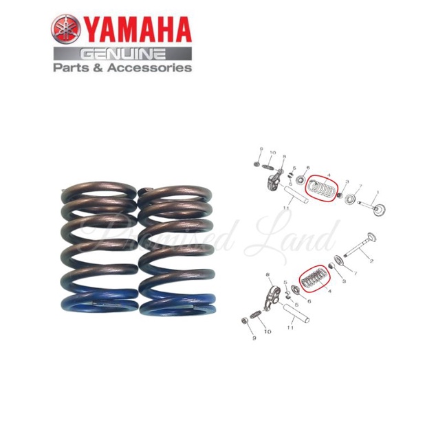 Mio i 125/ M3 Spring Valve Inner Yamaha Genuine | Shopee Philippines