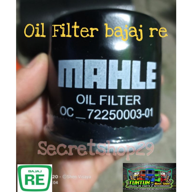 Oil Filter for Bajaj Re india made | Shopee Philippines