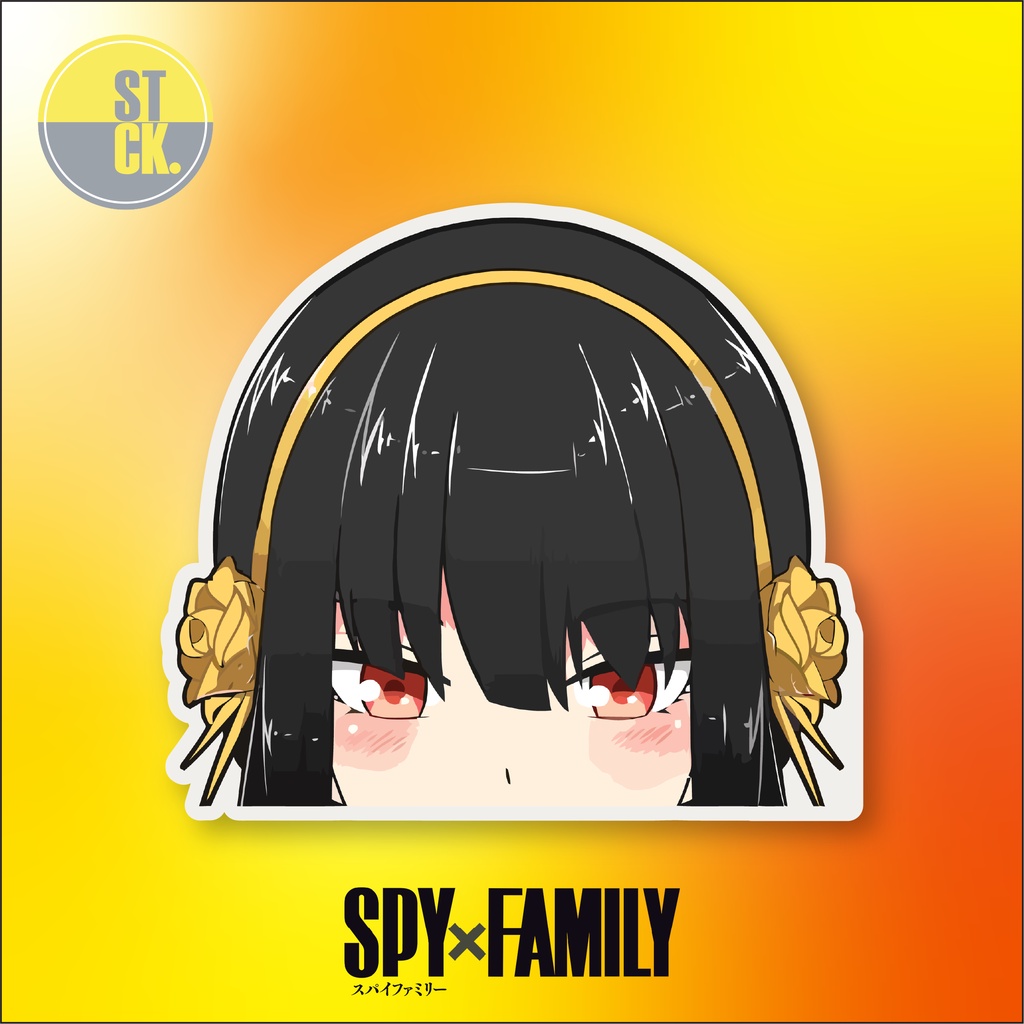 Spy x Family | Peeker Sticker | Shopee Philippines