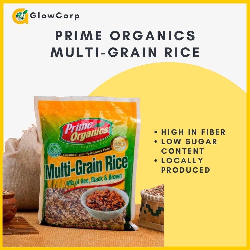Prime Organics Multi-Grain Rice 2KG | Shopee Philippines