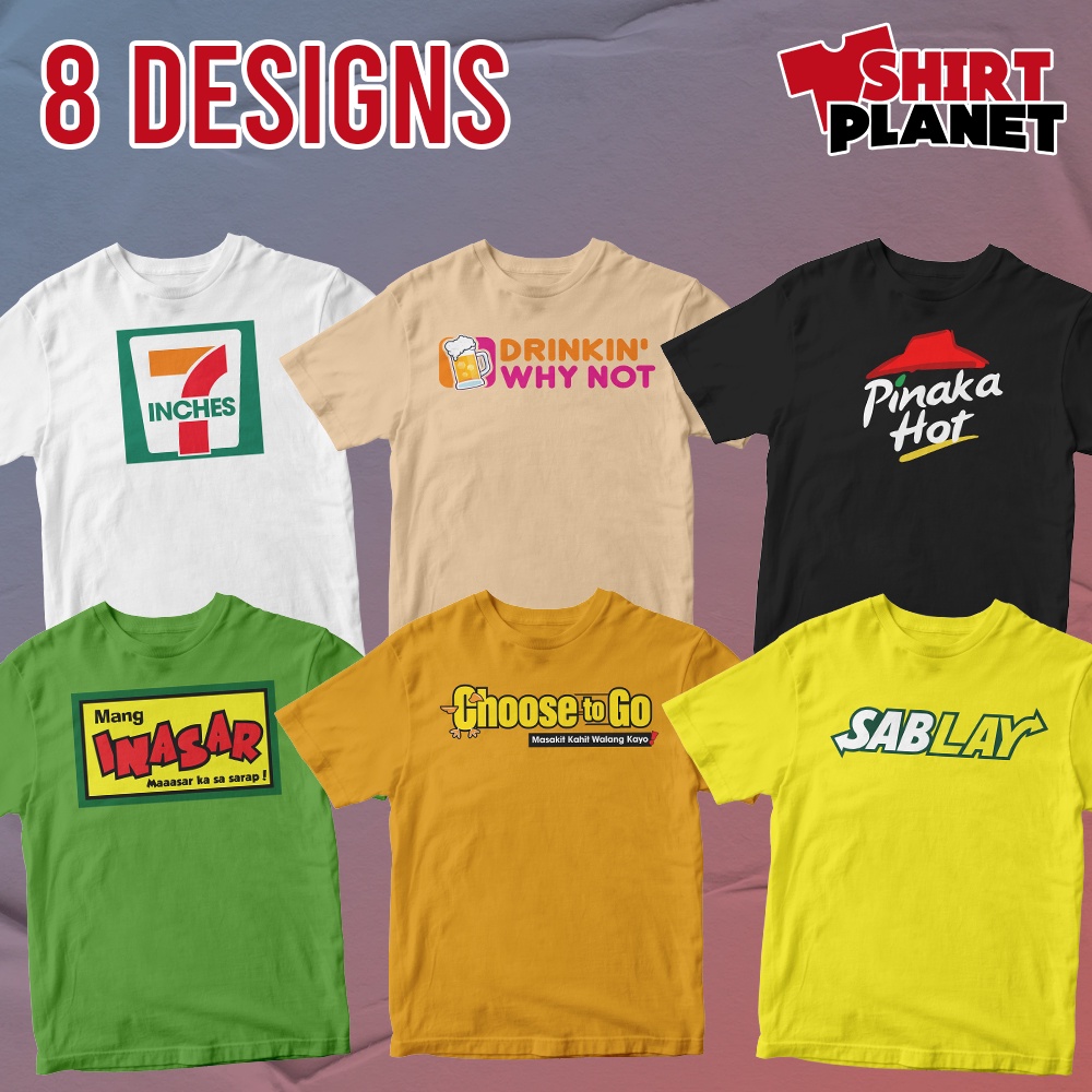 Famous Brand Store 7/11, Pizza Hut, Dunkin Donuts, Funny Parody Design ...