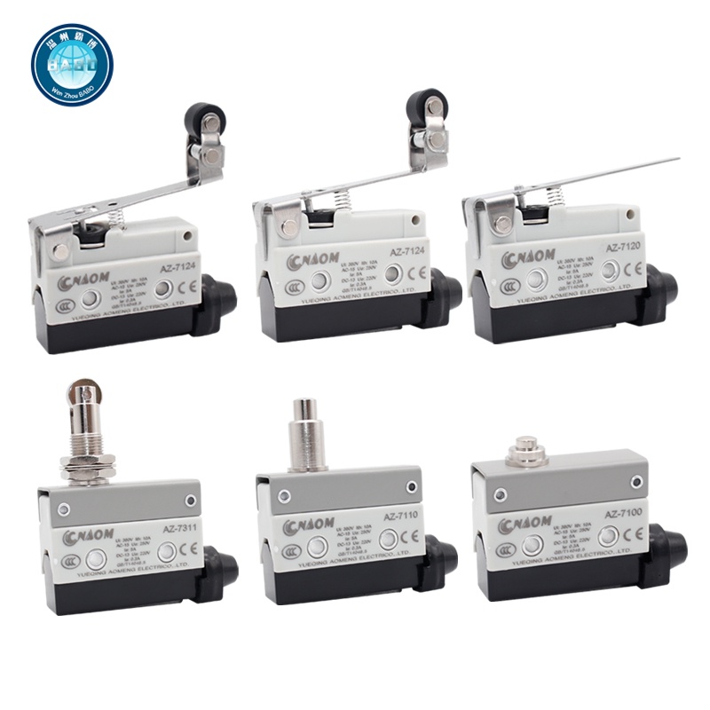 AZ-7312/7311 AZ-7121 AZ-7100 TZ-7141 Waterproof Micro Switch Travel Limit Switch Straight ...