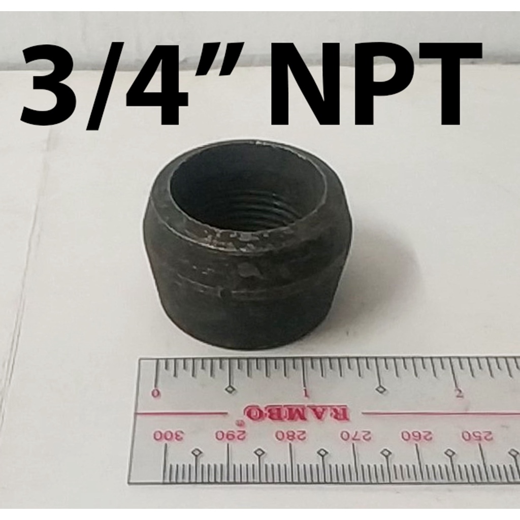 BI THREADOLET 3/4" NPT BLACK IRON | Shopee Philippines