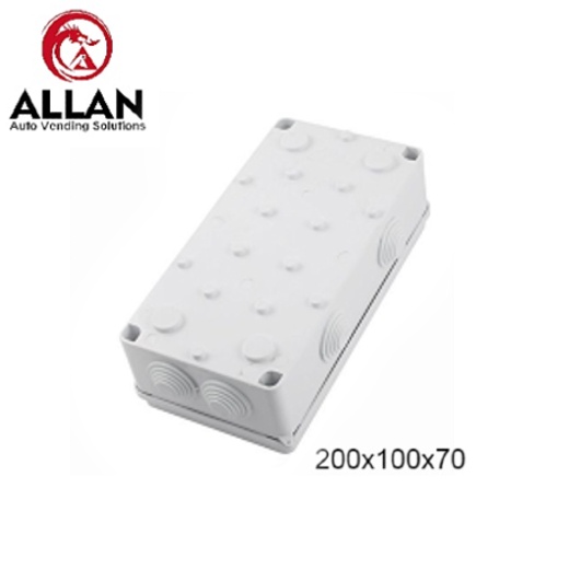 Allan Waterproof junction box Junction box 26 mm hole 8 cable ...