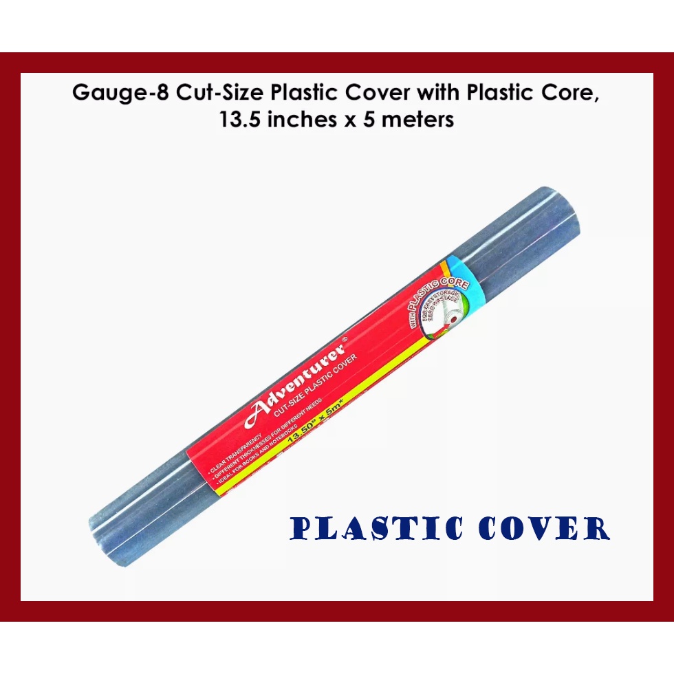 PLASTIC COVER Gauge-8 Cut-Size Plastic Cover with Plastic Core, 13.5 ...