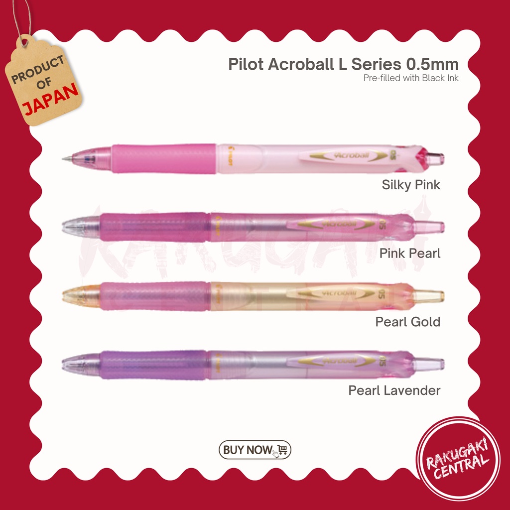 Pilot Acroball L Series 0.5mm Ballpoint Pen | Shopee Philippines